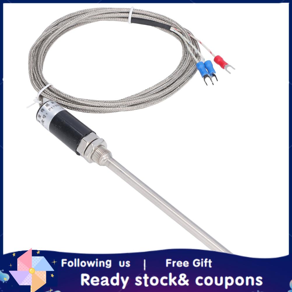 Jual Xiyijia Temperature Sensor Straight Shank Temp Sense Probe Pt100 ...