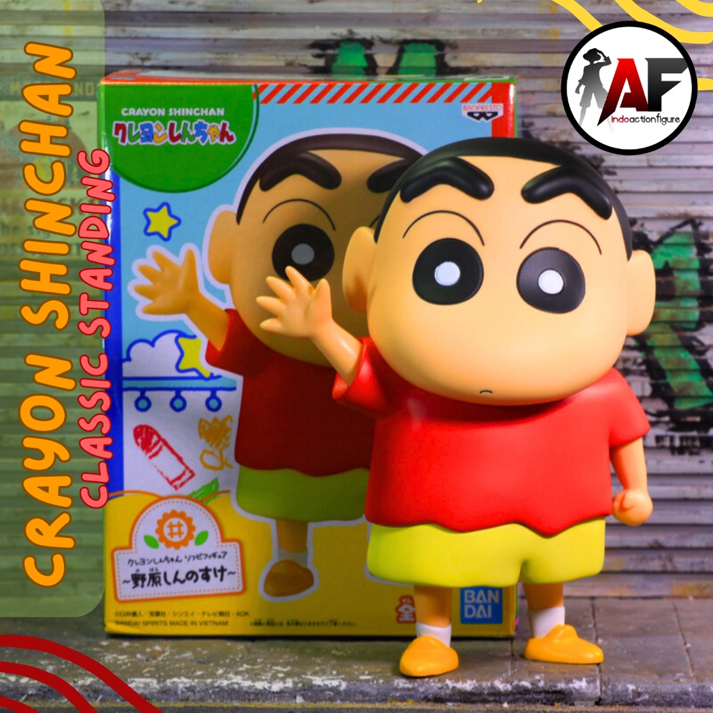 Jual Action figure Crayon Shinchan classic standing | Shopee Indonesia