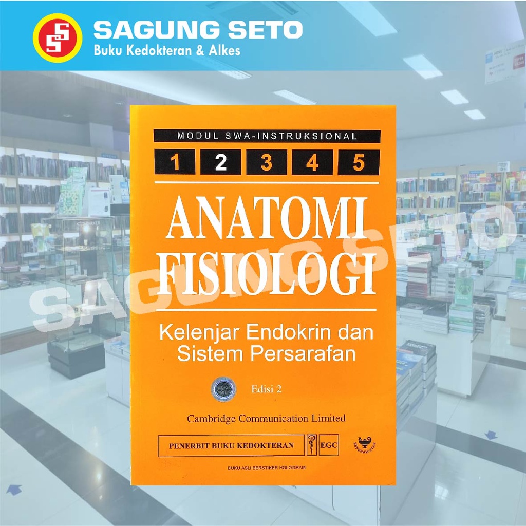 Jual BUKU ANATOMI FISIOLOGI MODUL 2 KELENJAR ENDOKRIN - EGC | Shopee Indonesia