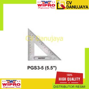 Jual Penggaris Garisan Besi Baja Stainless Segitiga Size 5.5" PGS 3-5 ...