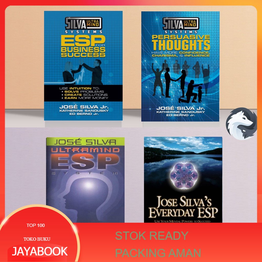 Jual Jose Silva Ultramind ESP System Books Collection (ESP for Business System, Persuasive ...