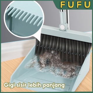Jual FUFU Sapu 1 set / Sapu set pengki / Sapu 3 in 1 / Sapu set dustpan ...