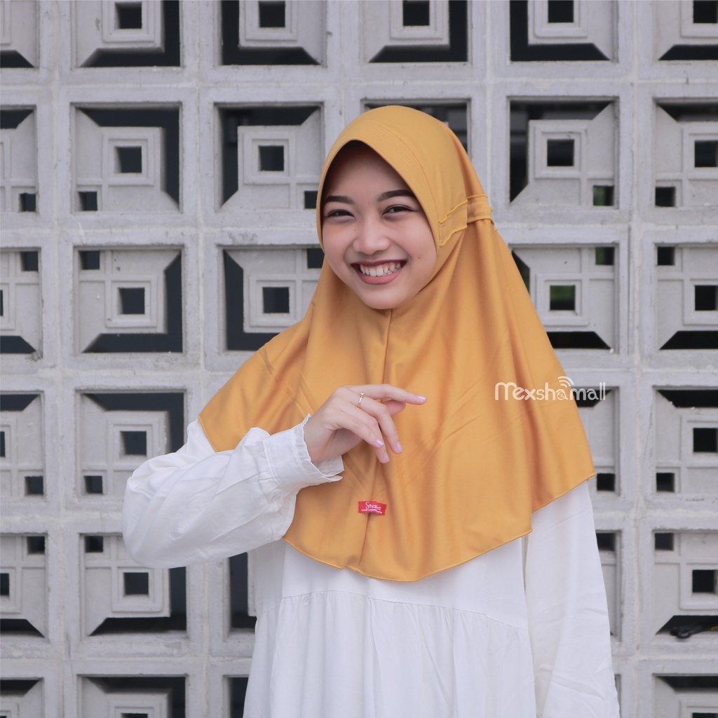Jual Kerudung Sekolah Serut SD SMP SMA Jilbab Instan Sekolah Inova LX S M L XL By Shamira Vol 2 ...