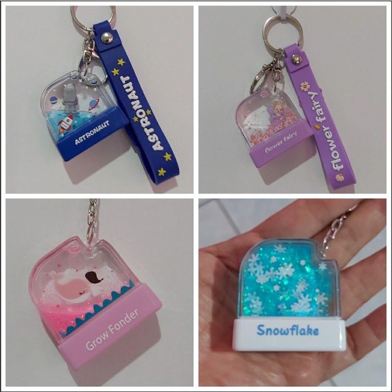 Jual Satuan stempel air cute gantungan kunci tas custom stampel nama ...