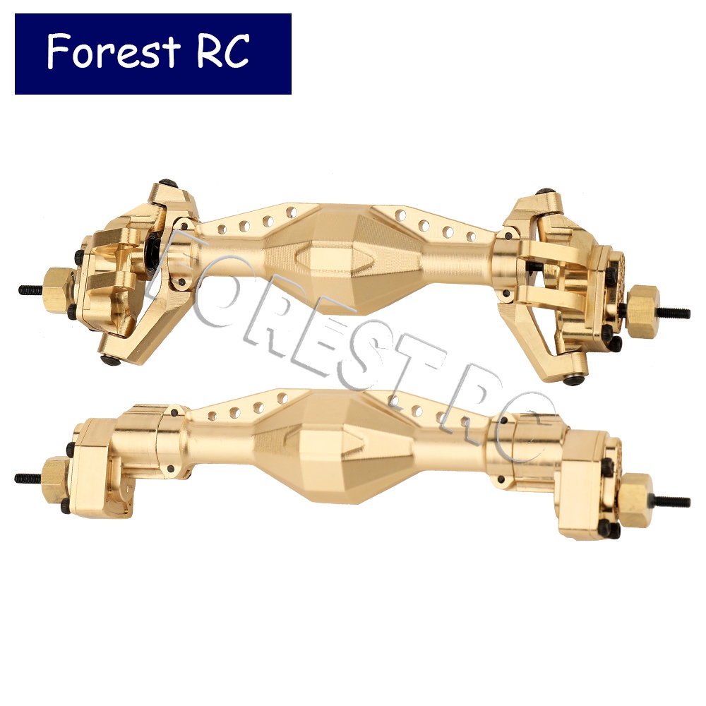 Jual Forestrc Brass Portal Front and Rear Axle with Steel Gear for 1/18 ...