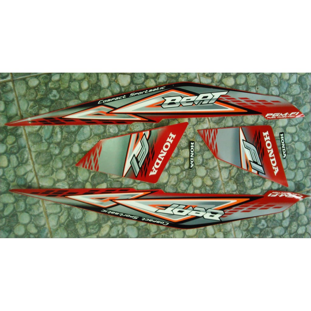 Jual Stiker lis Bodi motor honda beat fi 2014 Full Body Motor Bisa Cod ...