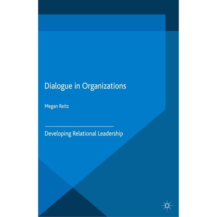 Jual Dialogue in Organizations Developing Relational Leadership ... Jual Dialogue in Organizations Developing Relational Leadership ...