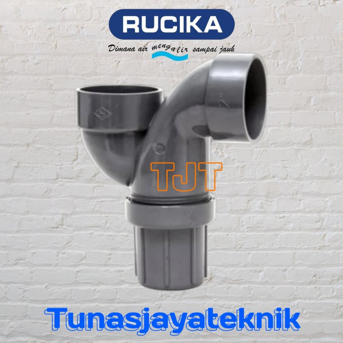 Jual Rucika p trap d wastafel 2" fitting pvc saluran pembuangan ...
