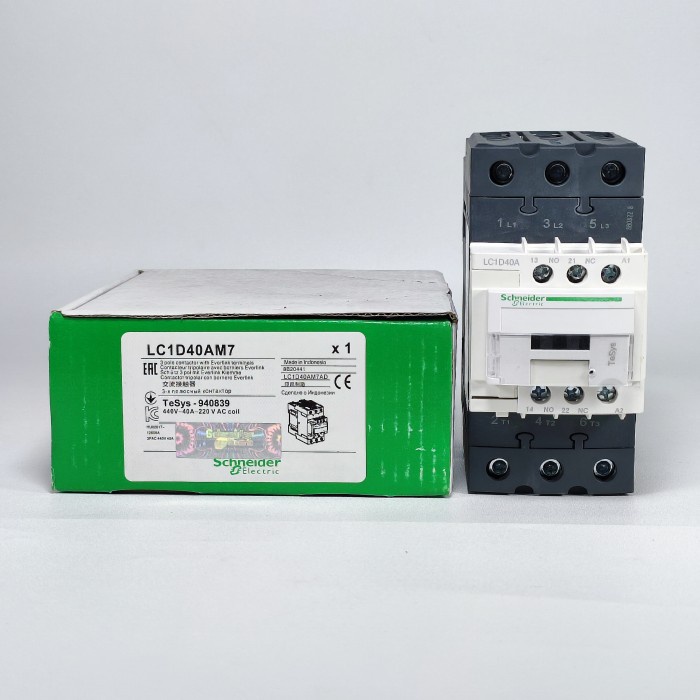 Jual Contactor Kontaktor LC1D40AM7 | Shopee Indonesia