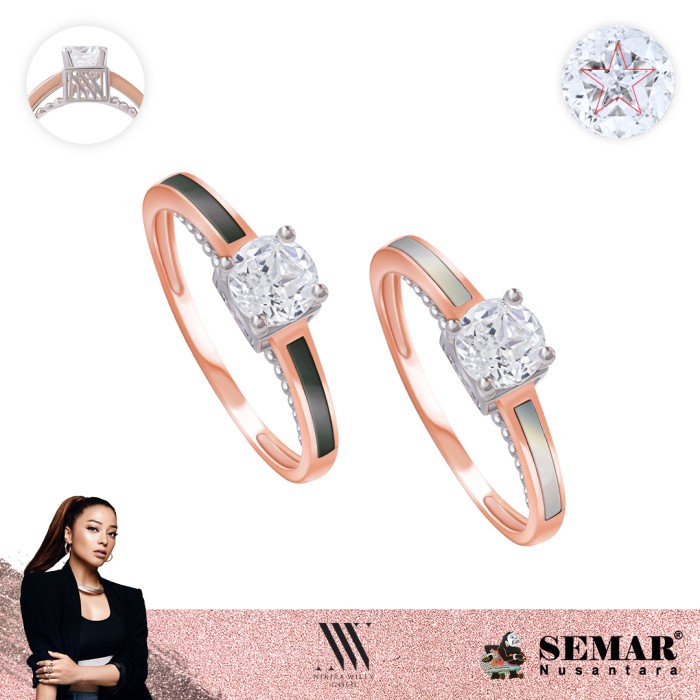 Jual Nikita Willy Gold Cincin Emas Aulia Corva Ring 17K Semar Nusantara ...