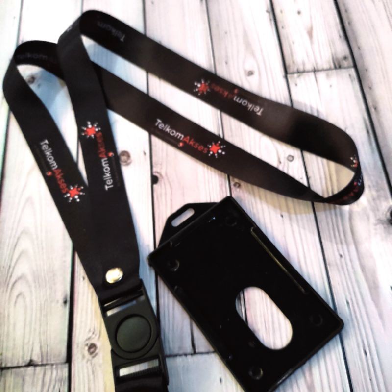 Jual Tali id card Telkom indonesia / Tali id card telkom akses printing ...