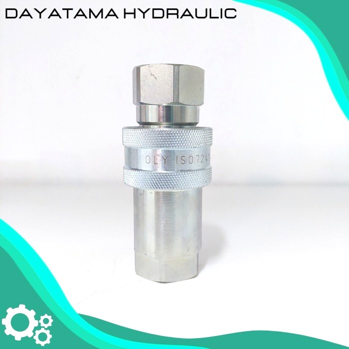 Jual 1/4" INCH NPT / QUICK COUPLER HYDRAULIC ISO 7241-A / COUPLER ...