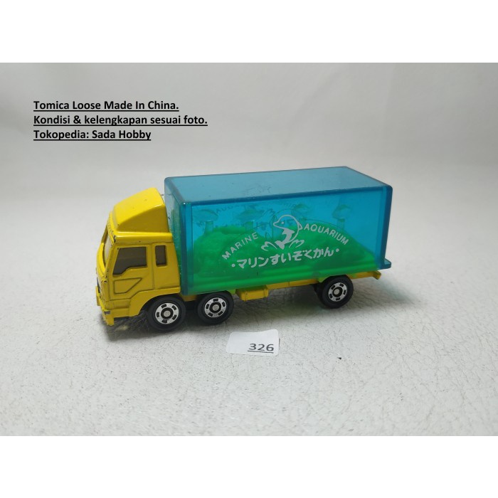 Jual PAJANGAN DASHBOARD MOBIL Tomica Mitsubishi Fuso Aquarium Truck No ...
