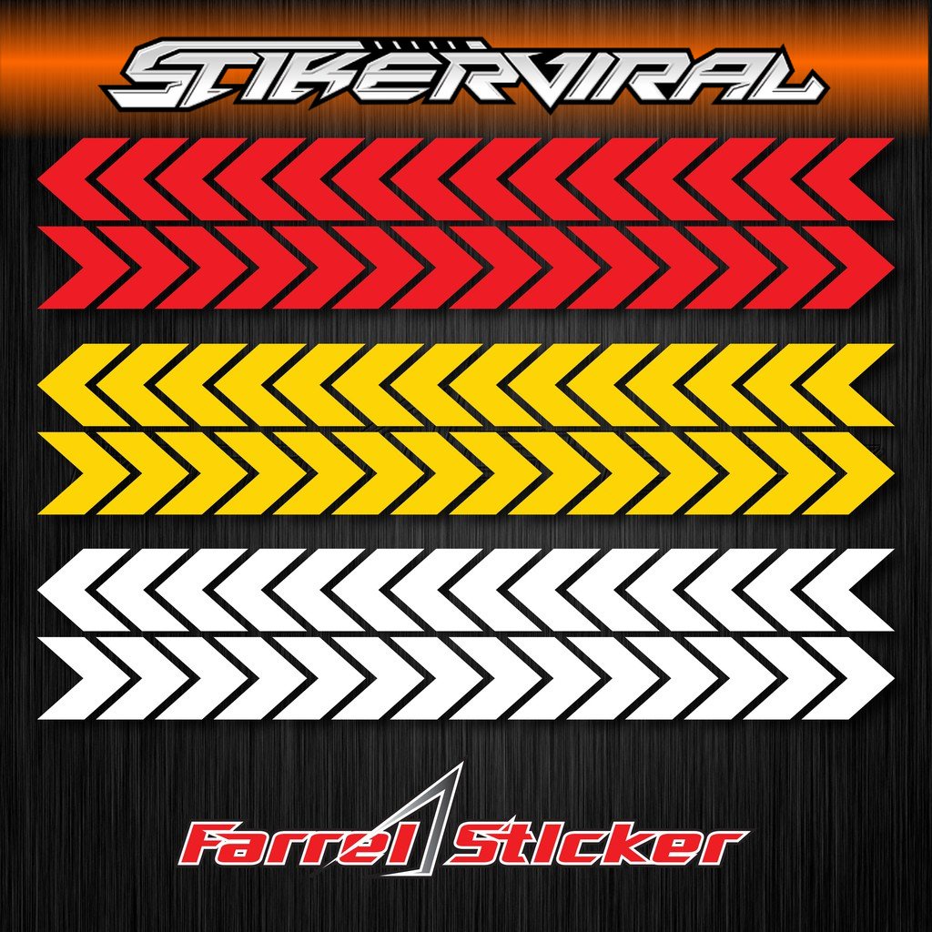 Jual stiker panah sticker box Givi Kappa Shad | Shopee Indonesia