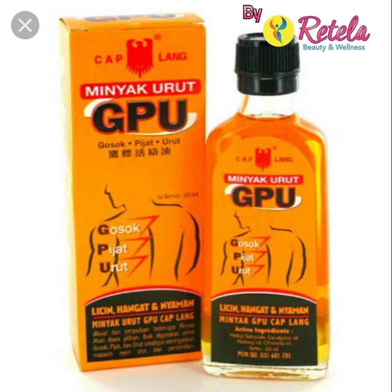 Jual MINYAK URUT GPU CAP LANG 30ML | Shopee Indonesia