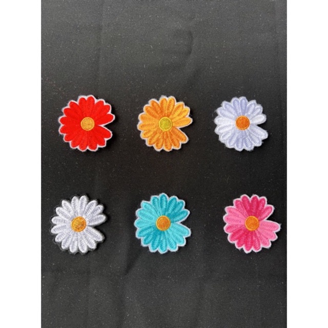 Jual Bordir Patch Bordir Jahit Tempel Bunga Daisy Halusbisa pesan ...