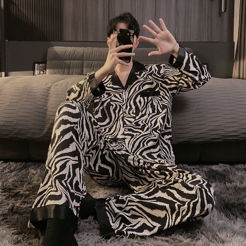 Jual [ COD ] Aroana Lucky Piyama Pria Lengan Panjang Musim Semi musim ...