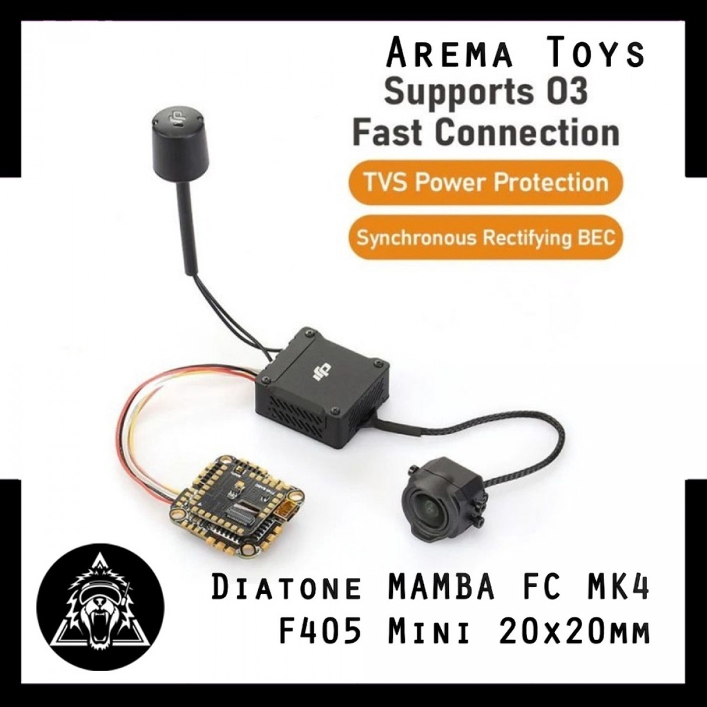 Jual Diatone MAMBA FC MK4 F405 Mini 20x20mm/M2 Dji O3 | Shopee Indonesia