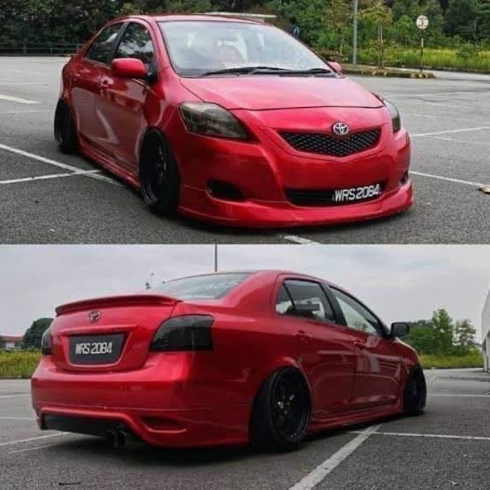 Jual bodykit vios toms gen2 thailand body kit vios bodikit vios grade a ...
