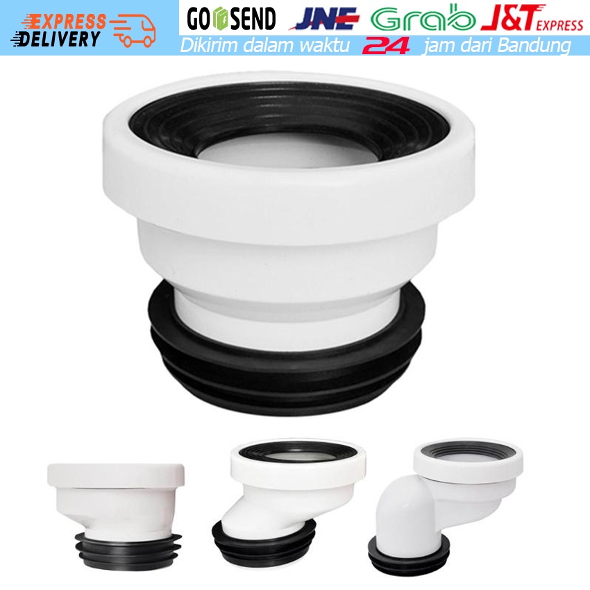 Jual 4 Ukuran Gasket Kloset Duduk Gasket closet Untuk Toto Sperpart ...