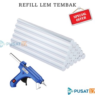 Jual ISI ULANG LEM TEMBAK / REFILL LEM TEMBAK / LEM BAKAR KECIL GLUE ...