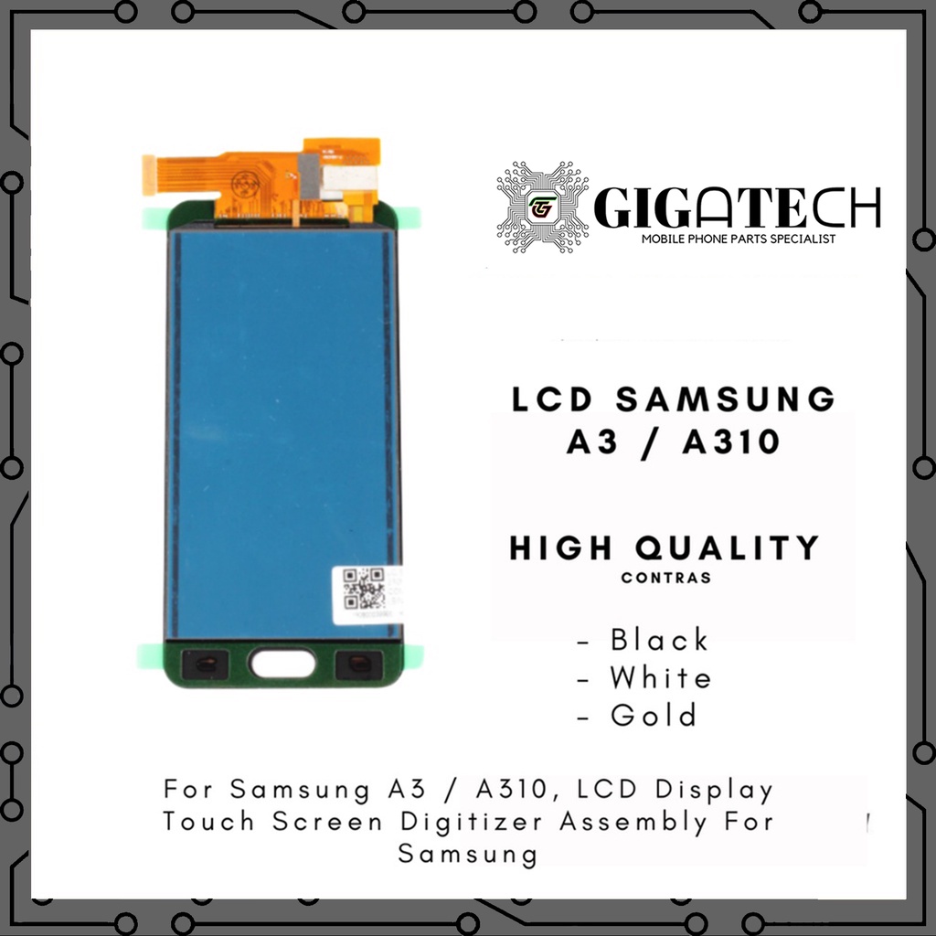 Jual LCD Samsung A3 2016 / A310M Original 100% Fullset Touchscreen ...