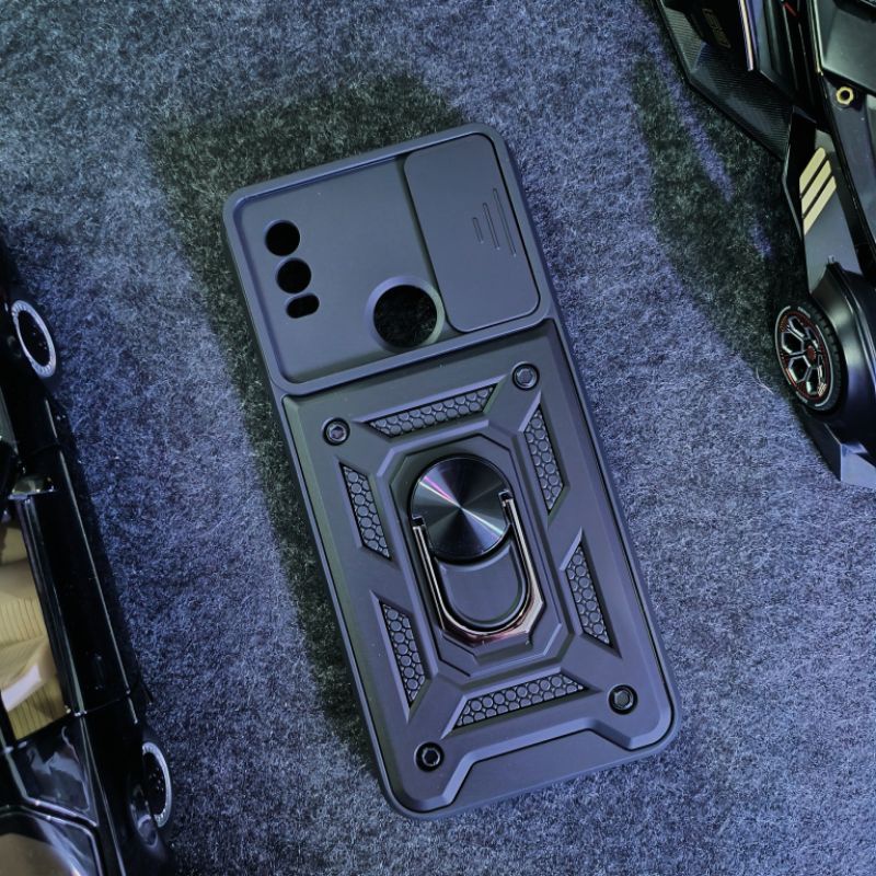 Jual Nokia C21 Plus - SGFlip Army Flip Lens Ring Armor Case | Shopee ...