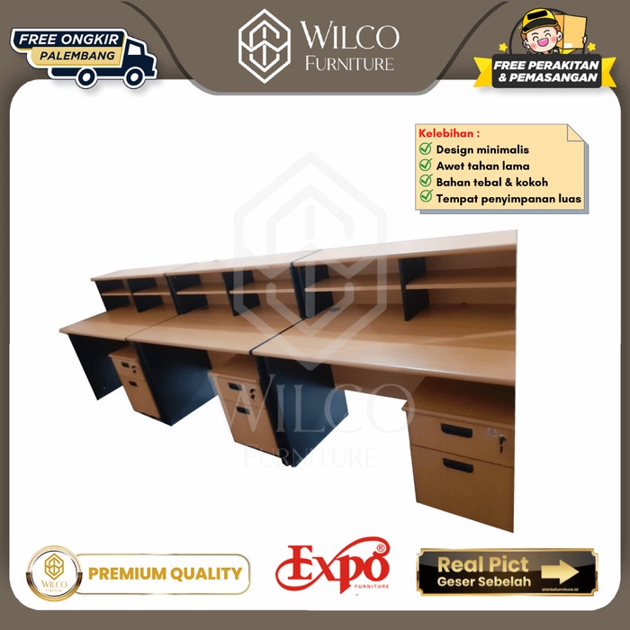 Jual Meja Resepsionis Expo / Meja Kasir Cafe Minimalis / Meja Kasir ...
