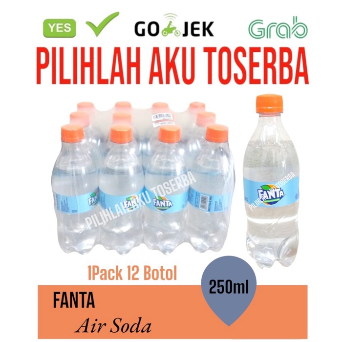 Jual Fanta Soda Water MINI Botol Pet Imut - ( HARGA 1 PACK ISI 12 ) | Shopee Indonesia