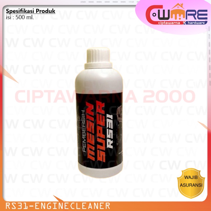 Jual Pembersih Mesin Super RS31 Engine Degreaser Kotoran Motor Mobil | Shopee Indonesia