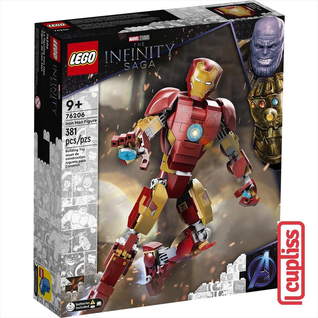 Jual LEGO Original Superheroes 76206 Iron Man Figure Cupliss KG ...