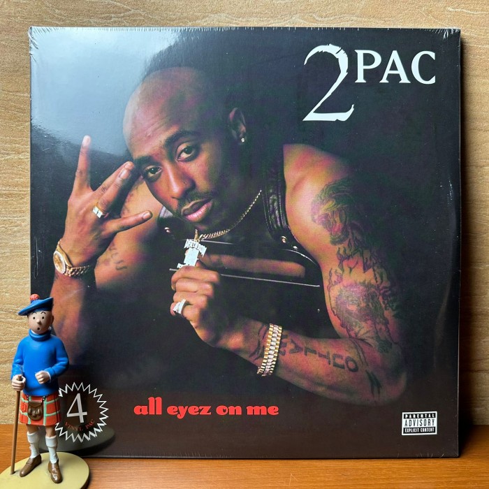 Jual PIRINGAN HITAM / VINYL 2PAC - ALL EYEZ ON ME (4LP,180G,BLCK ...