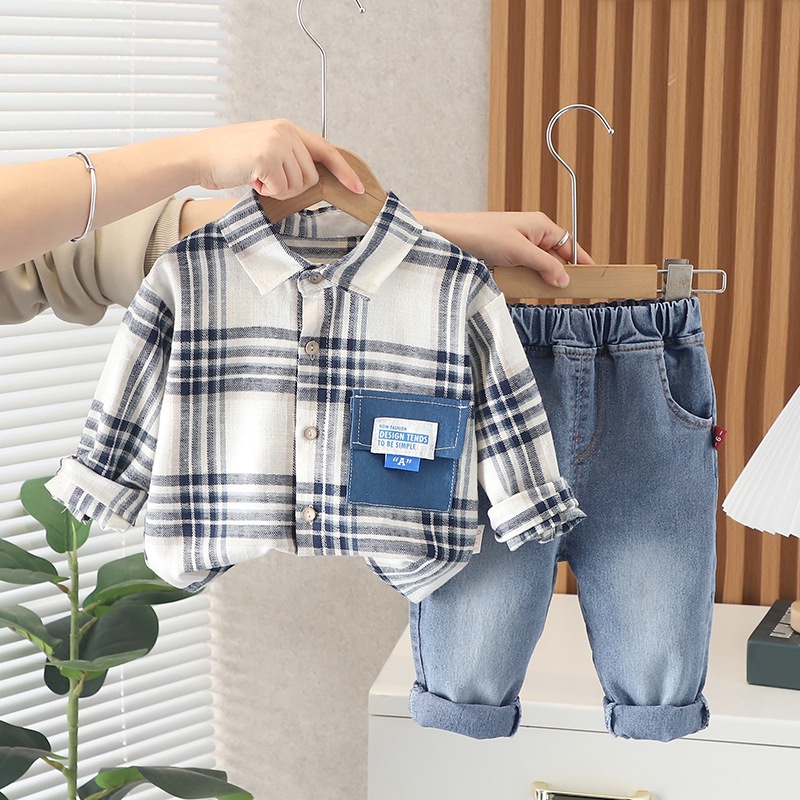 Jual PROMO 5.5 heybaby SET JIHUN DESIGN EBV Setelan Kemeja Celana Jeans ... Jual PROMO 5.5 heybaby SET JIHUN DESIGN EBV Setelan Kemeja Celana Jeans ...
