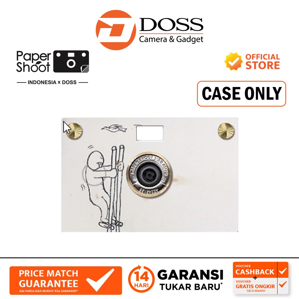 Jual Paper Shoot Case Egrang, Dodo Karundeng (Case Only) | Shopee Indonesia