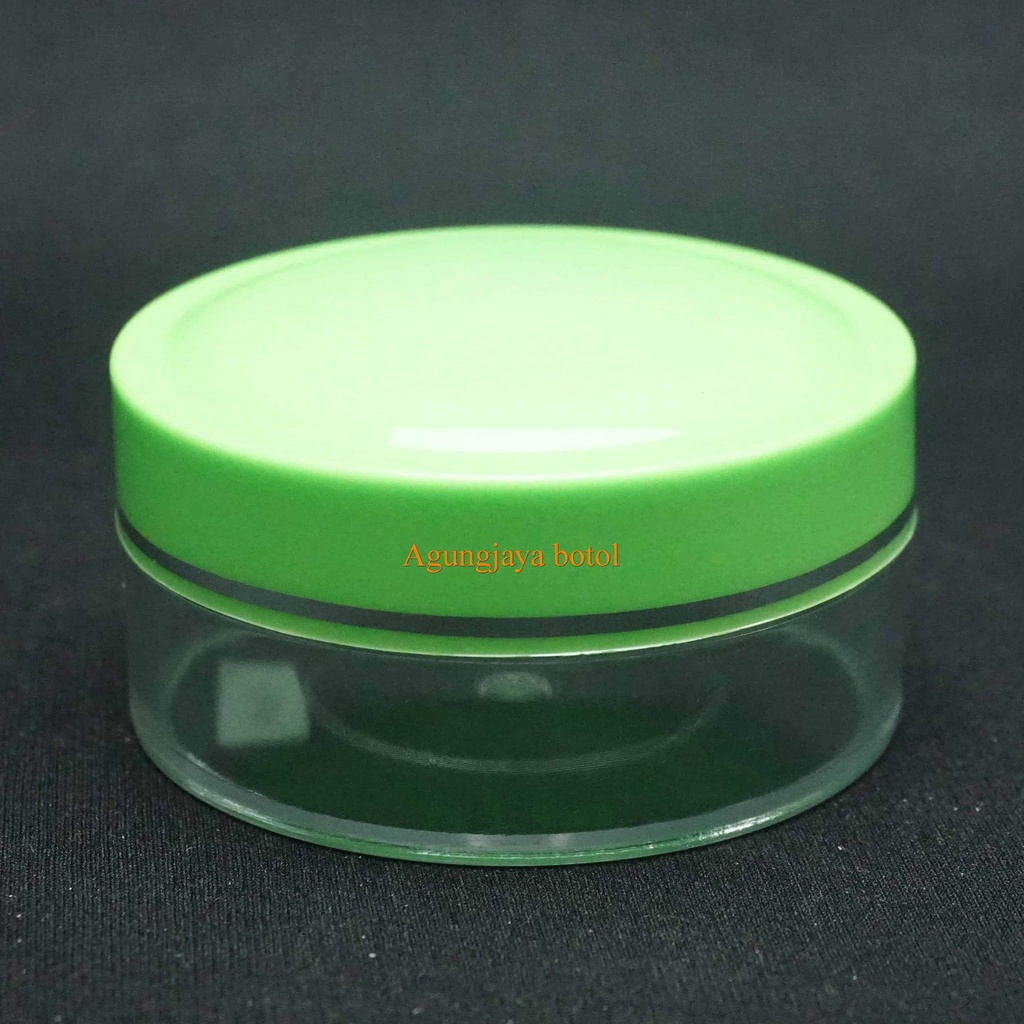 Jual Pot Bedak Tabur 30 Gr Bulat List Silver / Pot Acrilic / Pot Bedak ...