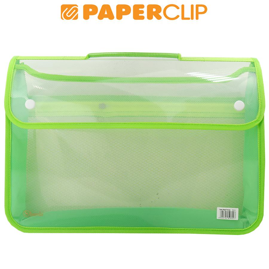 Jual ZIPPER BAG BAMBI 5621 F4 GREEN | Shopee Indonesia
