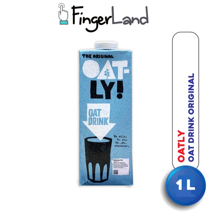 Jual Oatly Oat Drink Original 1 Liter Susu Oat Gandum Original | Shopee Indonesia