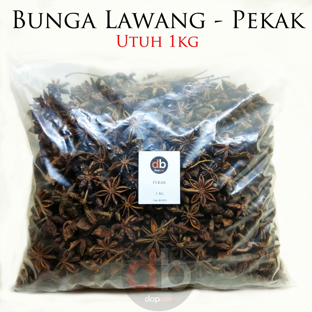 Jual Pekak bunga Lawang | Pekak Utuh 1kg | Shopee Indonesia