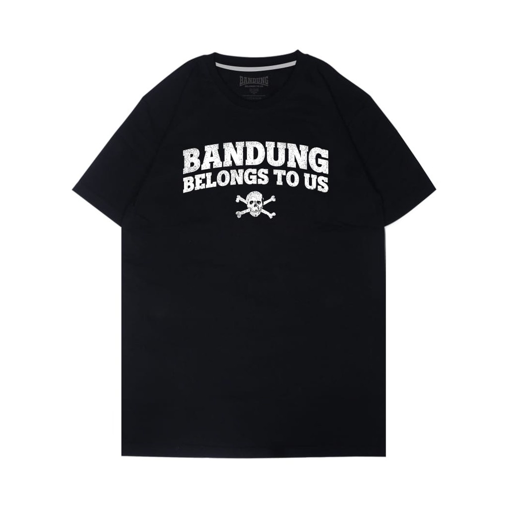 Jual BBTU - T-SHIRT KAOS - BANDUNG BELONGS TO US SKULL | Shopee Indonesia