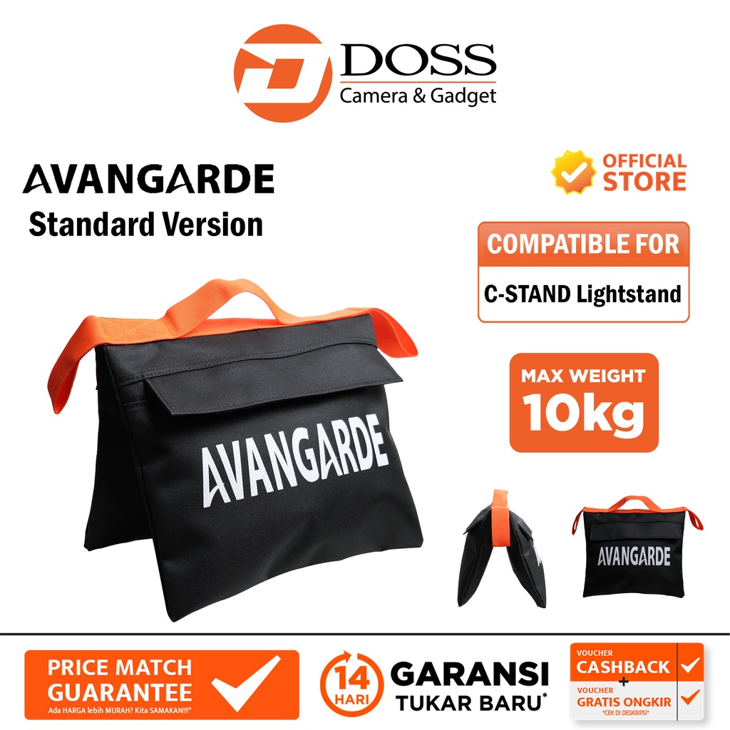 Jual Avangarde Sandbag 10Kg for Cstand Lightstand Boom Arm (Standard ...