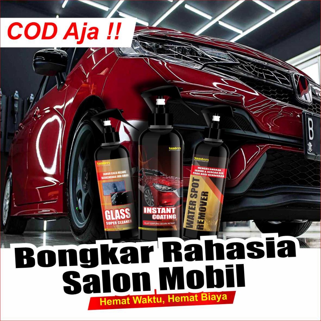 Jual Paket Detailing Kit Pengkilap Mobil Motor | Shopee Indonesia
