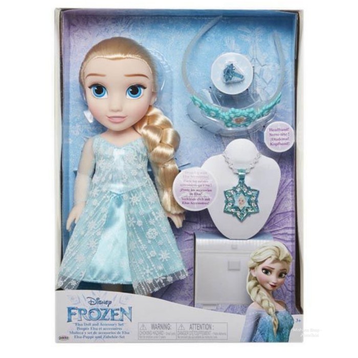 Jual Boneka My First Elsa Anna Disney Frozen Toddler 36cm Doll Jakks ...