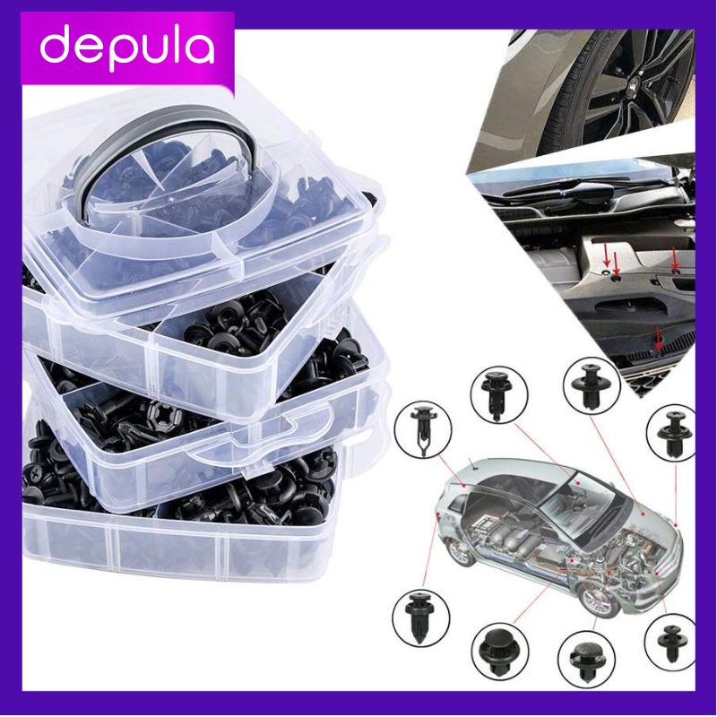Jual 100pcs Baut Rivet Mobil/Body Mobil Plastik Serbaguna Kancing Paku ...