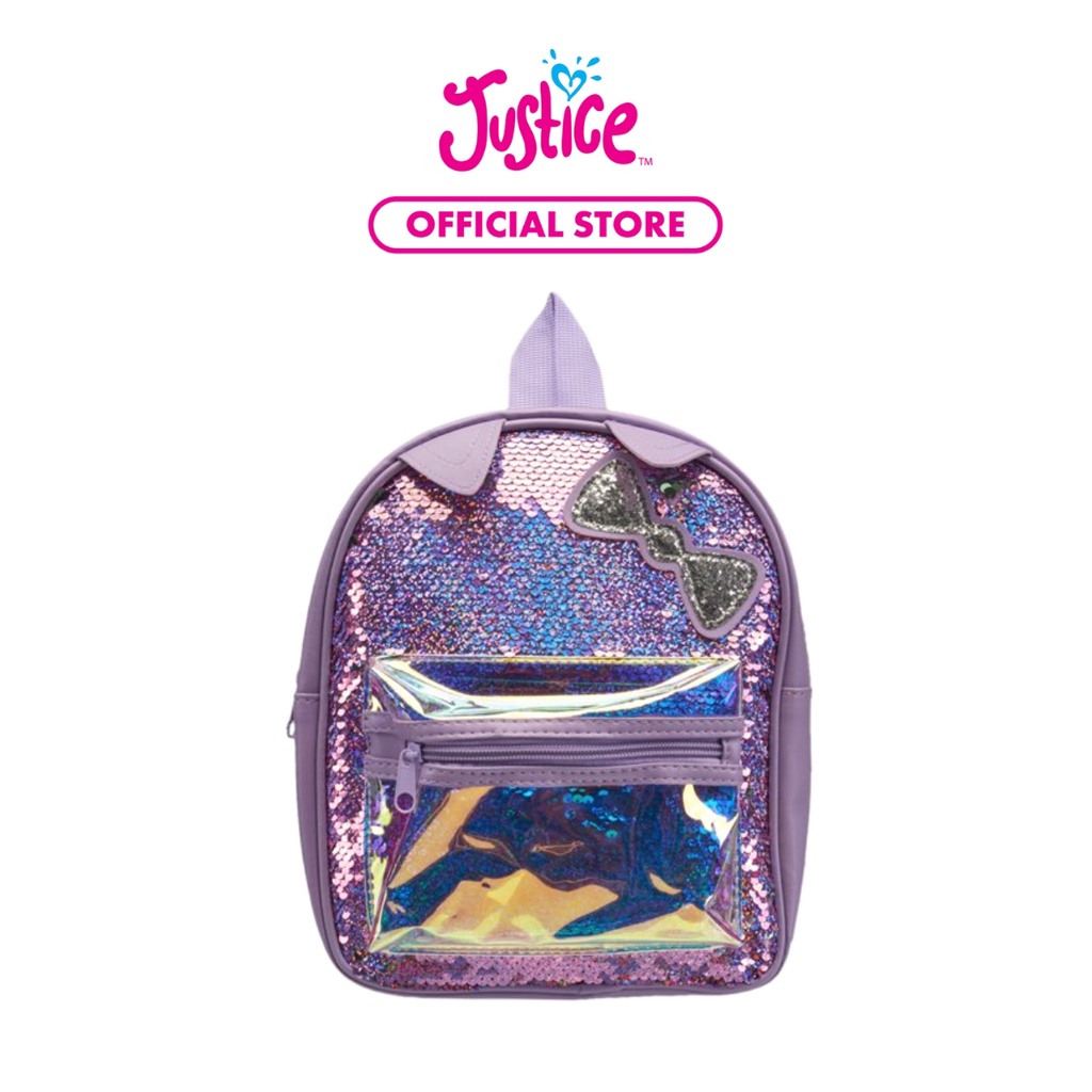 Jual Justice Girls Mini Backpack Purple by Limited Too - Tas Ransel ...