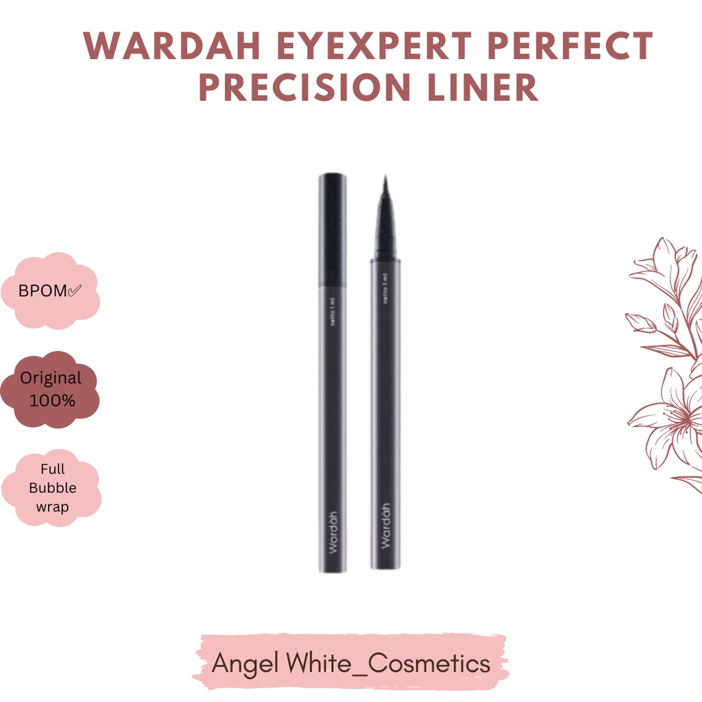 Jual Wardah EyeXpert Perfect Precision Liner - Eyeliner Waterproof ...