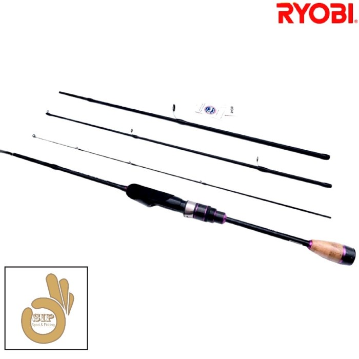 Jual Joran Travel Rod Ryobi Mystcal Flame UL Spinning Ring Fuji Sambung ...