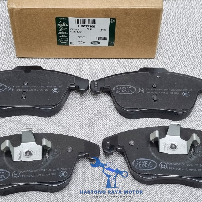 Jual Kampas Rem Bagian Depan Range Rover LR027309 Brake Pad Evoque ...