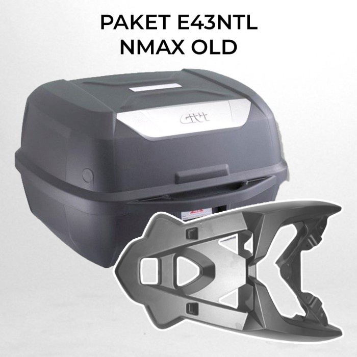 Jual Paket Box Motor Touring NMAX Old + Box GIVI E43 NTL | Shopee Indonesia