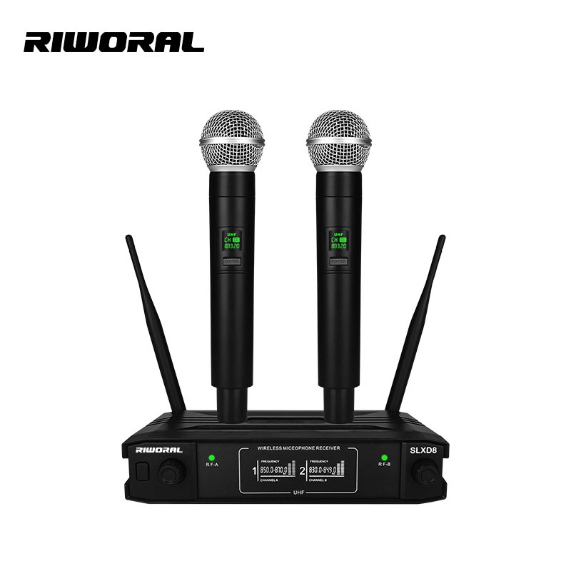 Jual RIWORAL SLXD8 Uhf Digital Wireless Microphone Original Metal Mic ...
