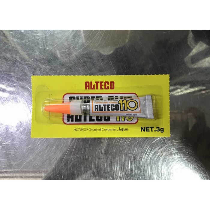 Jual Lem Alteco 110 3 gr | Lem Super Glue Jepang Kertas Besi Murah Promo | Shopee Indonesia